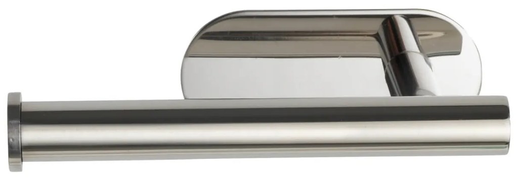 WENKO Držák WC papíru BEZ VRTÁNÍ TurboLoc OREA SHINE kovově lesklý 4x16x7 cm