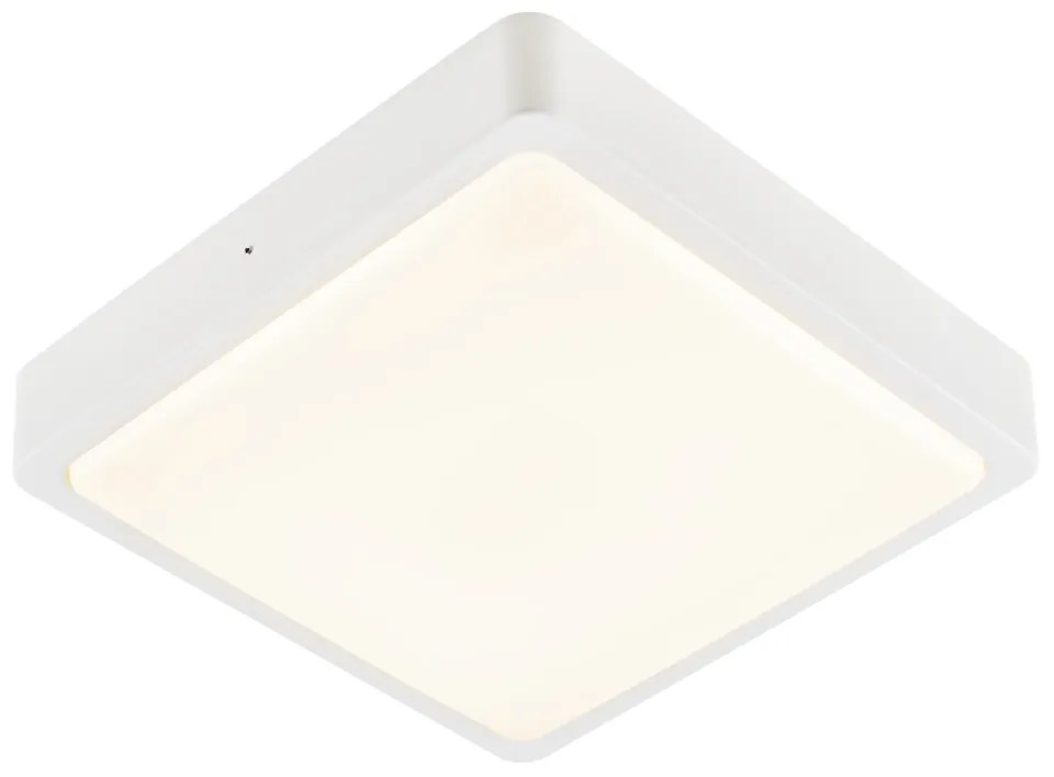 SLV Ainos, stropní svítidlo, LED 17W 3000/4000K, bílá, 30x30cm, IP65