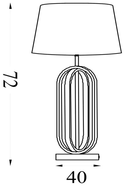 Searchlight EU91101EM Velká stolní lampa CHIC černá &amp; ZELENÉ stínidlo