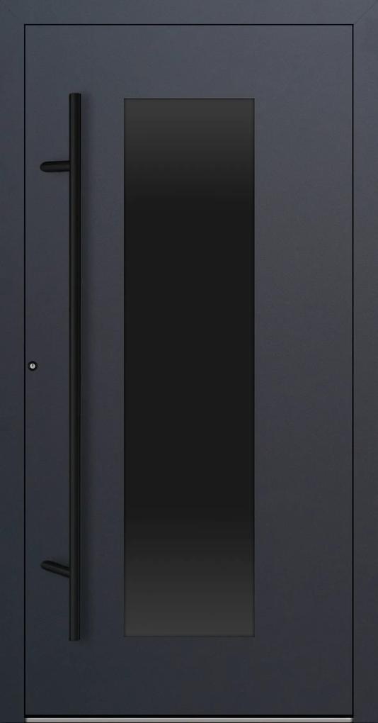 Hliníkové vchodové dveře FM Turen Premium P90 M28 BLACKLINE - antracit RAL7016