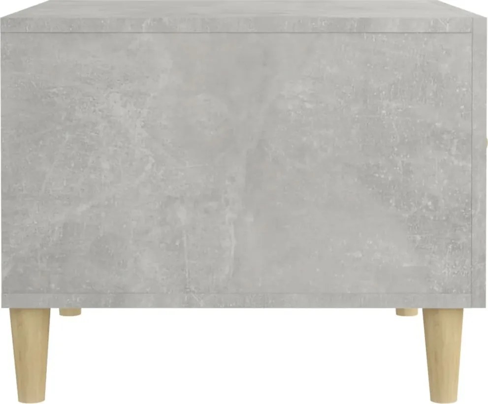 vidaXL Konferenční stolky 2 ks 50 x 50 x 40 cm kompozitní dřevo [812717] Barva: bílá s vysokým leskem