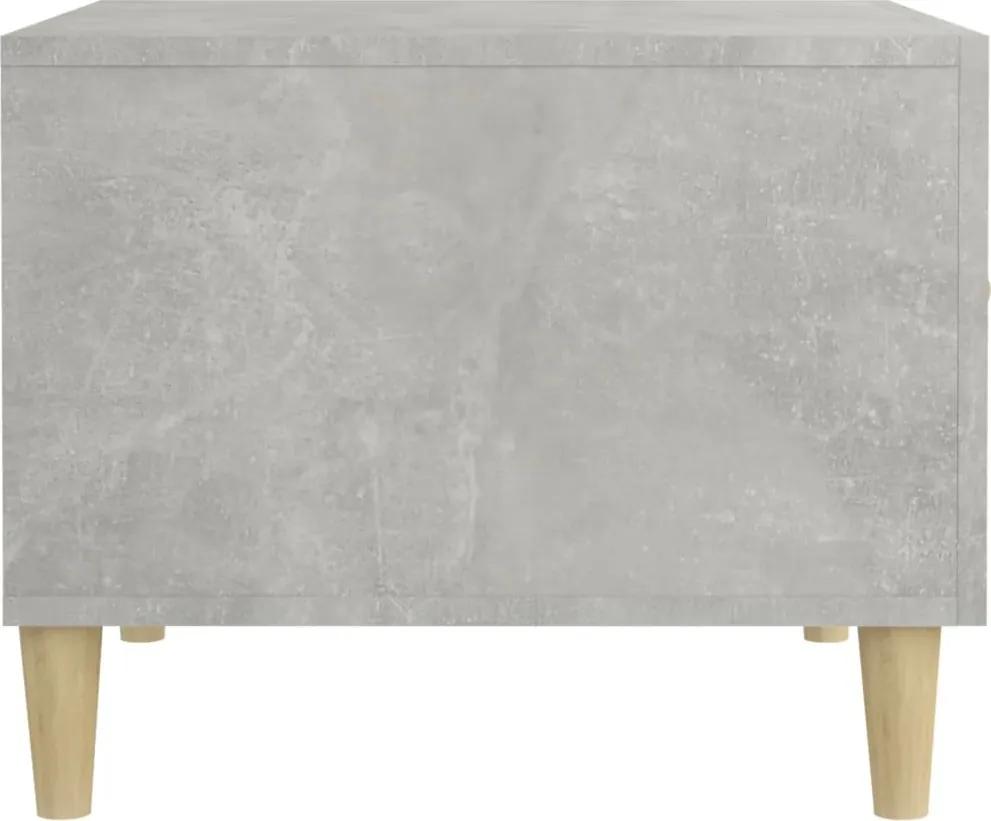 vidaXL Konferenční stolky 2 ks 50 x 50 x 40 cm kompozitní dřevo [812717] Barva: Bílá