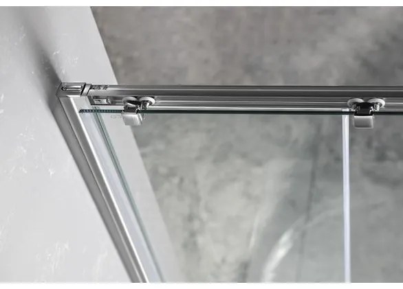 Gelco Sigma Simply Sprchový kout 100x100 cm, čtvrtkruh, chrom/čiré sklo, GS5510