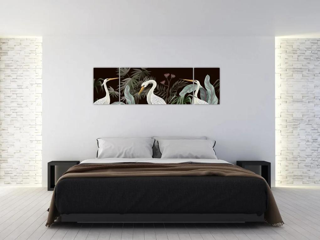Obraz - Ptáci (170x50 cm)