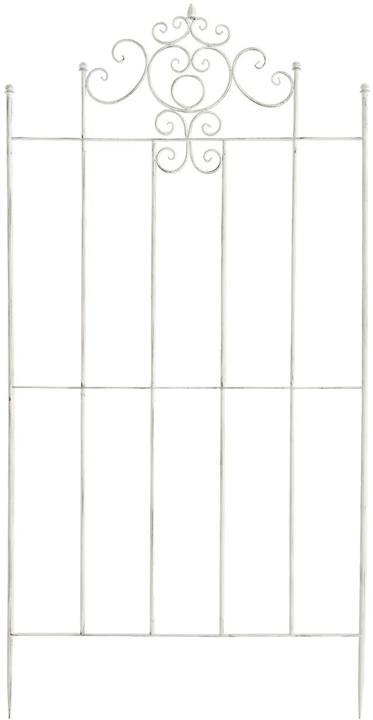 Mřížka na popínavé rostliny Paula - 180 x 85,5 cm - Bílá antik