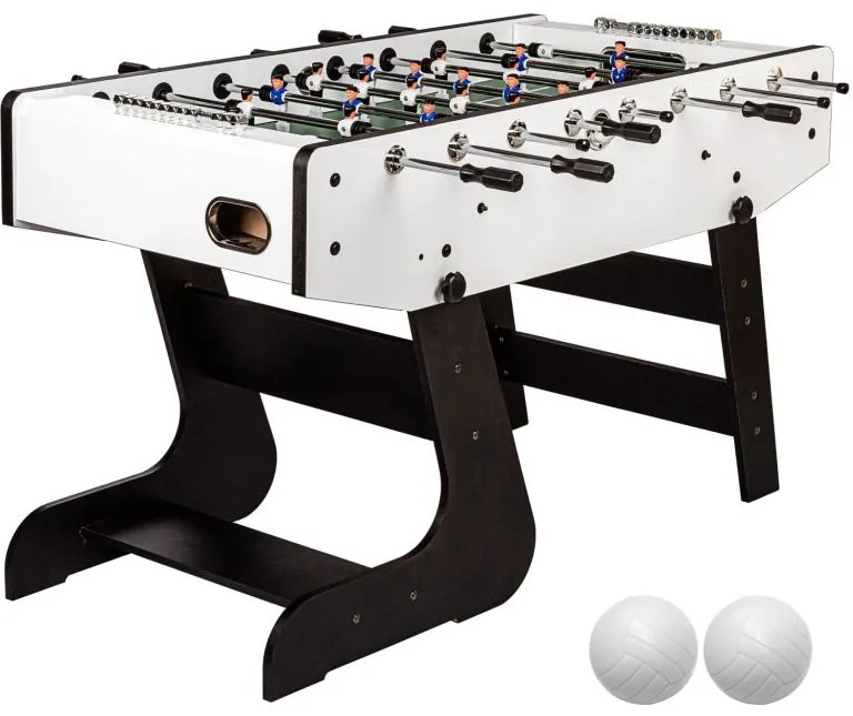 GamesPlanet® Stolní fotbálek Liverpool, 141x125x89 cm, bílý
