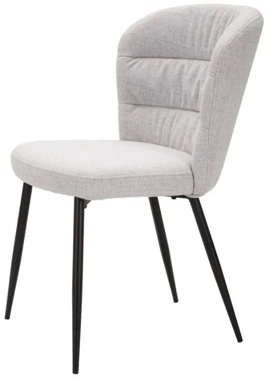 Designová jídelní židle Bardolph šedá
