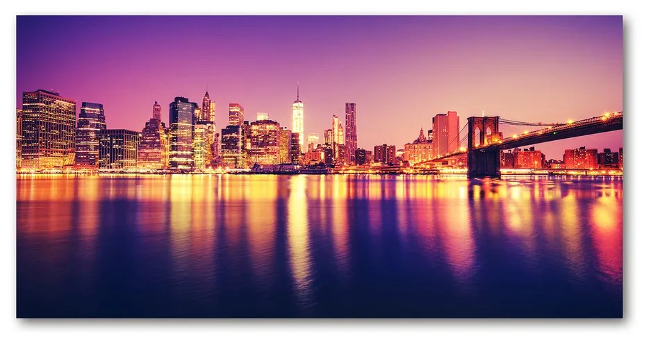 Wallmuralia Foto obraz akryl do obýváku Manhattan New York 120x60 cm