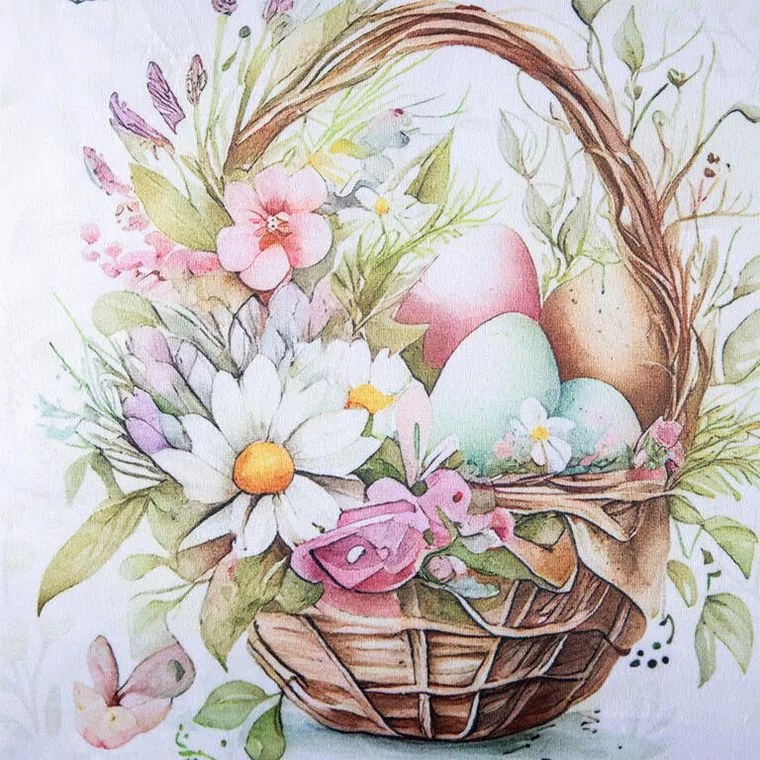 Sada 3 ks povlaků na polštářky VELIKONOCE 45 x 45 cm