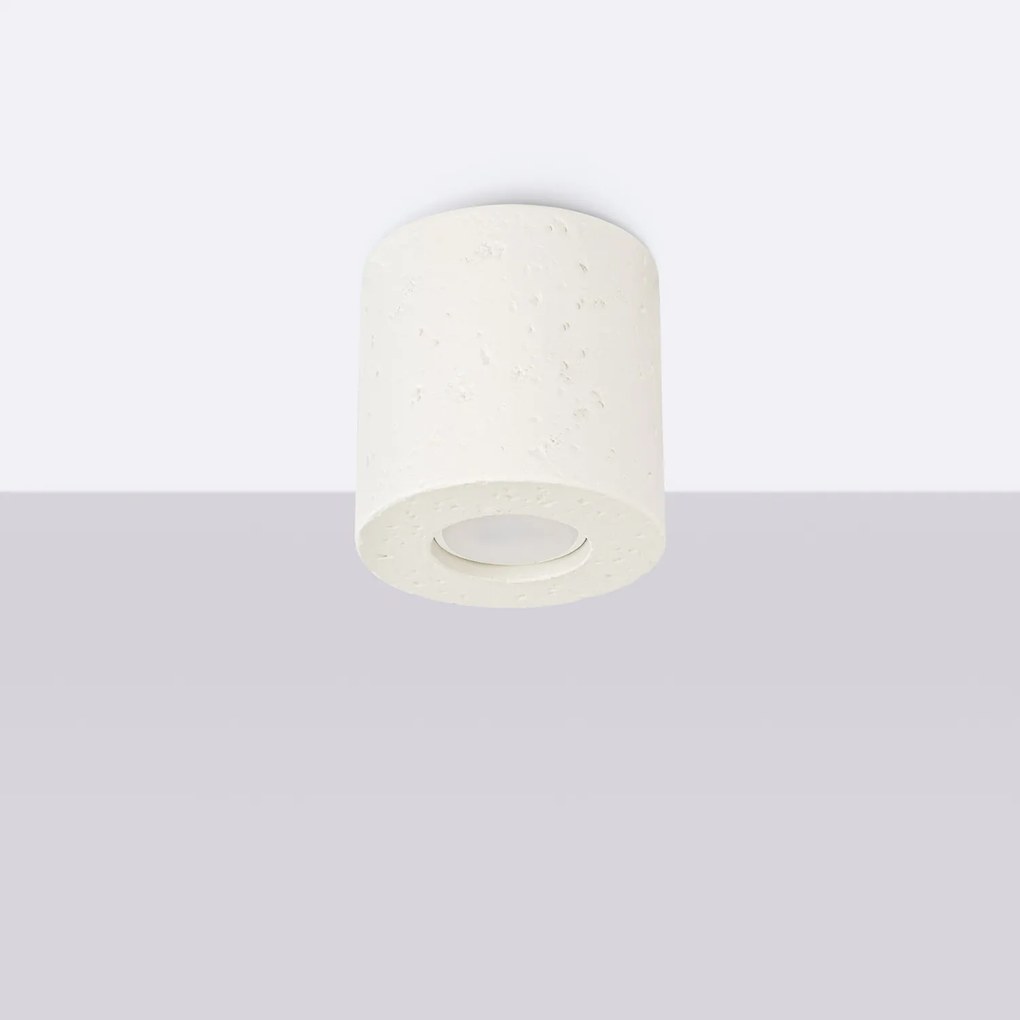 Sollux Lighting Stropní lampa ORBIS betonová béžová