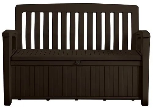 Lavice Patio Bench hnědá, 139 x 63,5 x 88 cm