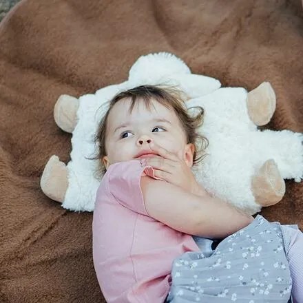 Vlnka Rozkládací polštář ovečka velikost ovečka Menší