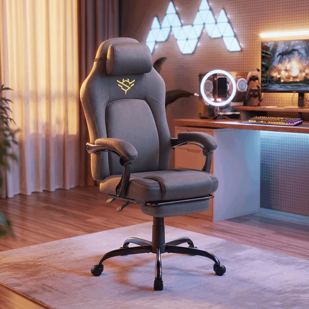 Autronic Herní křeslo KA-E1372 GREY