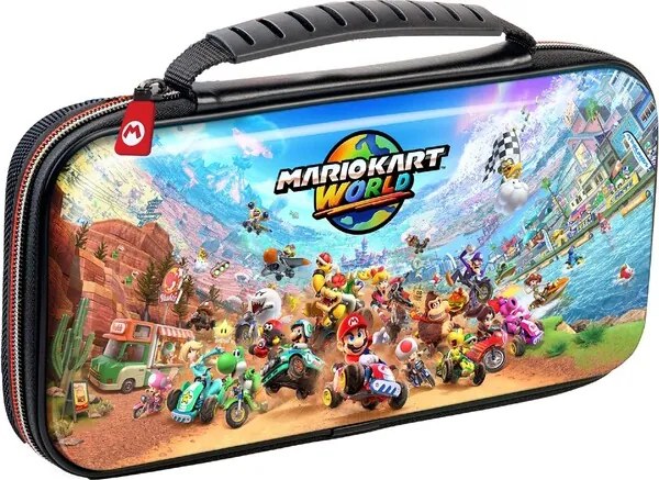 Luxusní cestovní pouzdro NS212MKW s motivem Mario Kart World Vícebarevná