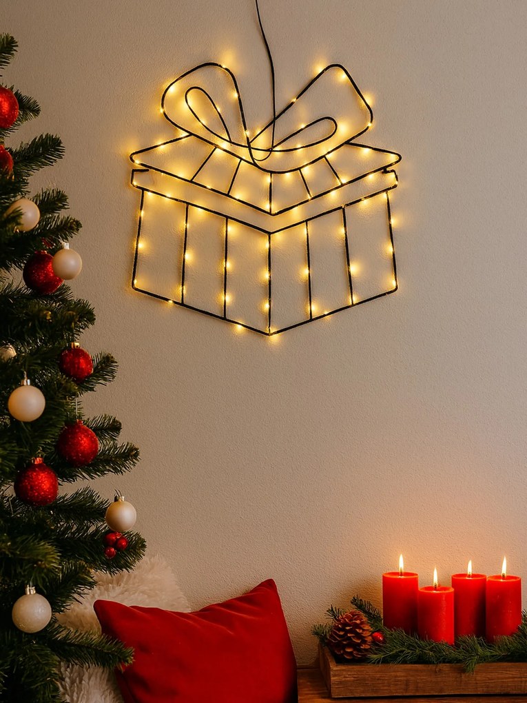 Sinsay - Vánoční závěsná LED lampička - černá