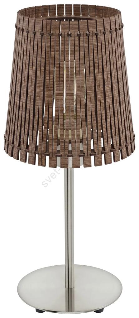 Eglo Eglo 96203 - Stolní lampa SENDERO 1xE27/60W/230V EG96203
