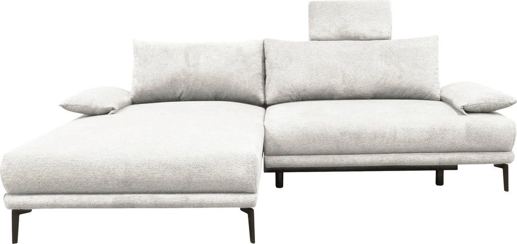 XXXLutz ROHOVÁ SEDAČKA, textil, bílá MID.YOU - Sedací soupravy - 001574003002