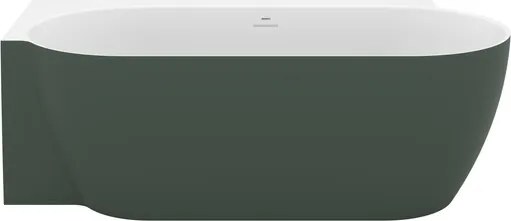 Ravak Freedom Corner II Tec volně stojící vana 175x86 cm akrylát levá grey green CC91200000