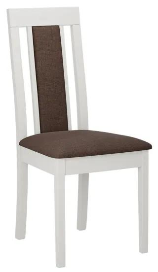 Čalouněná jídelní židle Heven XI, Barva dřeva: bílá, Potah: Zetta 297