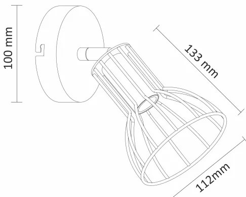 Nástěnné svítidlo SOFIA 1xE14/8W/230V