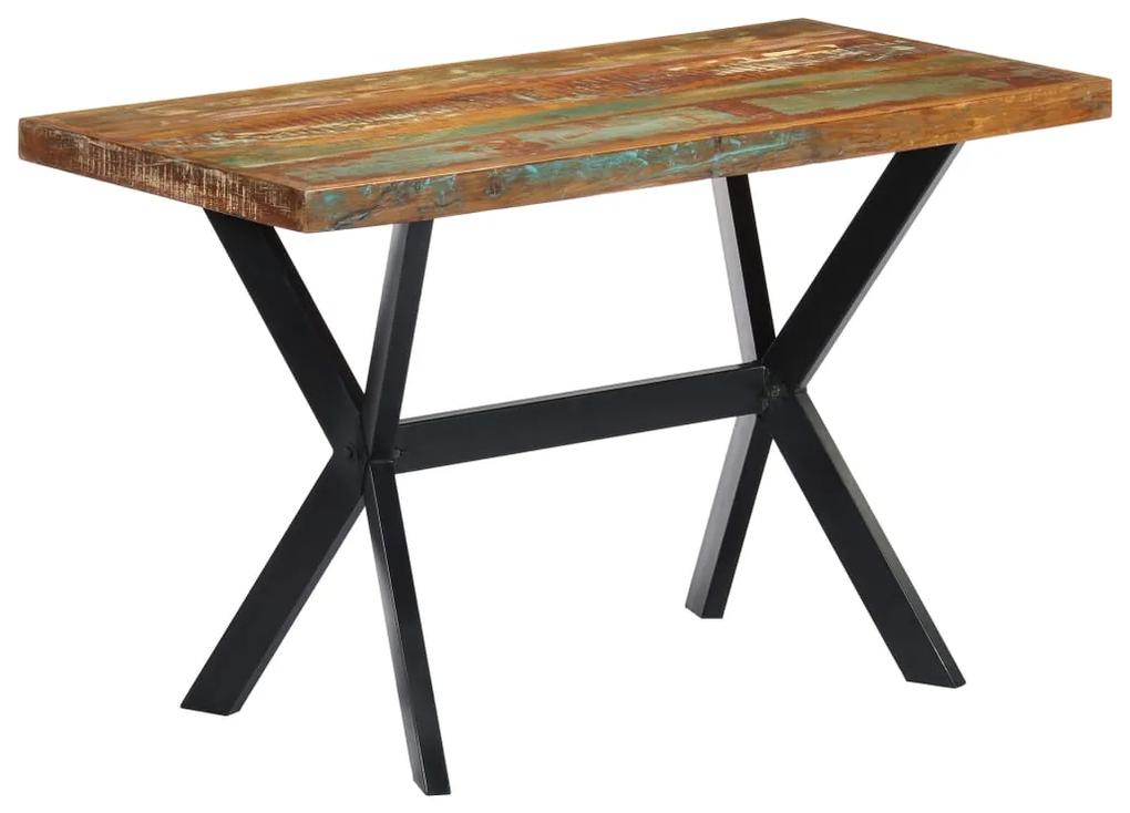 Jídelní stůl - masivní recyklované dřevo | 120x60x75 cm