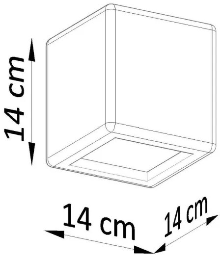 Sollux SL.0839 - Nástěnné svítidlo NESTA 1xE27/60W/230V