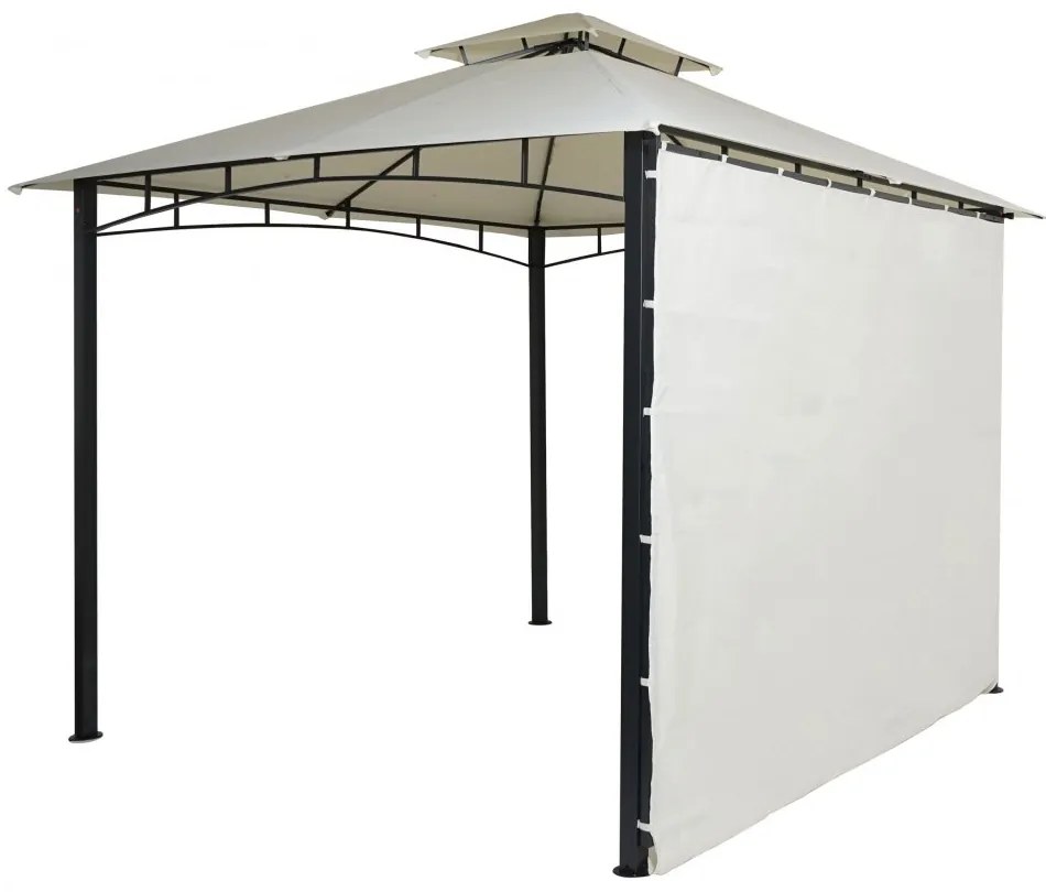 Pergola se stahovací střechou 2,5x2,5 m