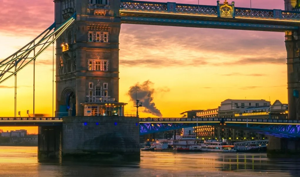 Obraz Tower Bridge Londýn Velikost (šířka x výška): 90x60 cm
