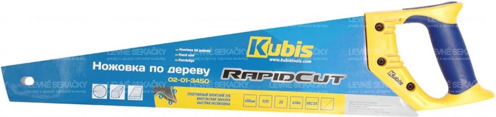Pily Pila ocaska 450 mm RapidCut, 9TPI, kalené zuby, 3-D zuby | 02-01-3450
