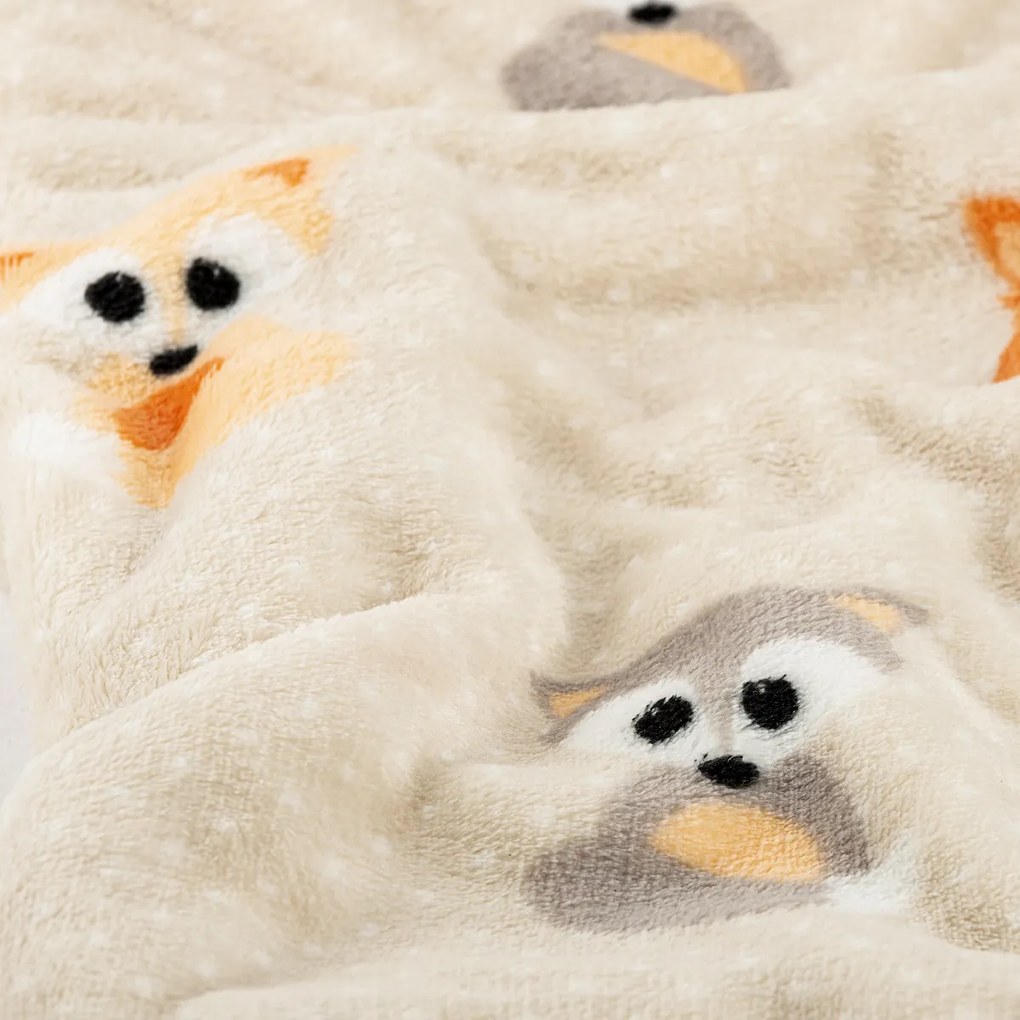 4Home Deka Soft Dreams Little Fox, 150 x 200 cm