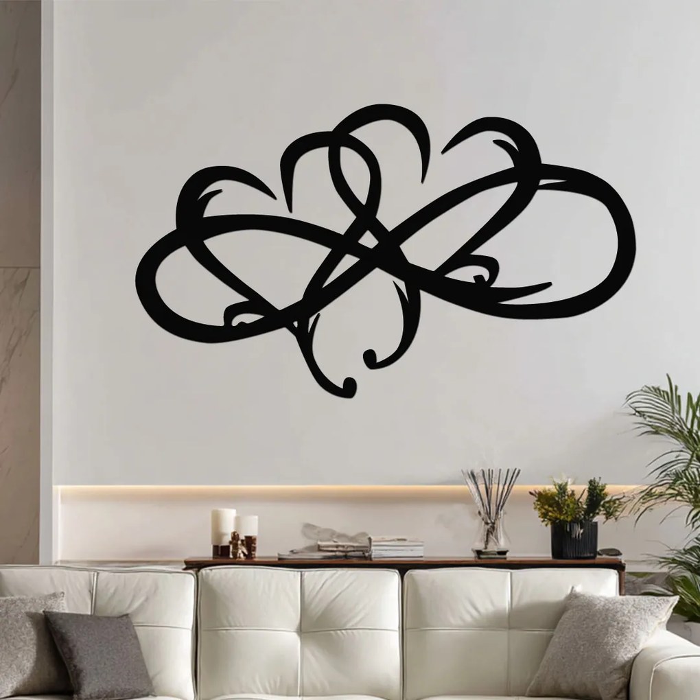 dřevo života Dřevěný obraz Double love Zvolte rozměr (cm): 80x47, Zvolte barvu dekoru: Wenge