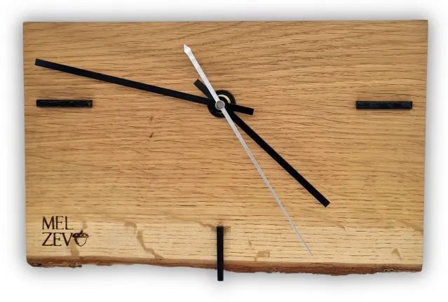 Melzevo Nástěnné dubové hodiny - Design