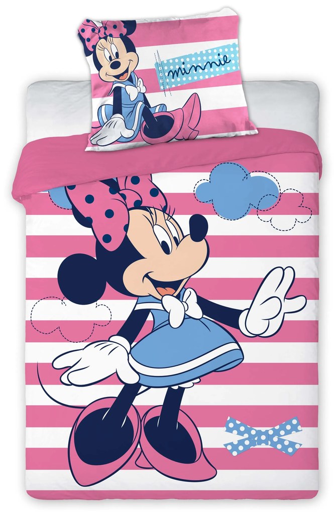 Dětské povlečení Myška Minnie I 135x100 cm