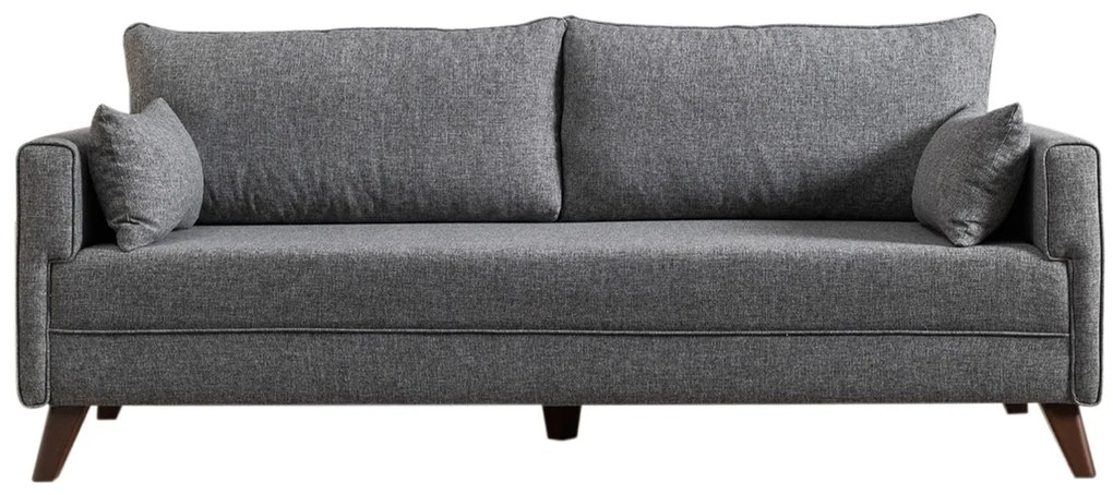 Hanah Home Rozkládací pohovka BELLA šedá 208 cm 825BLC1501