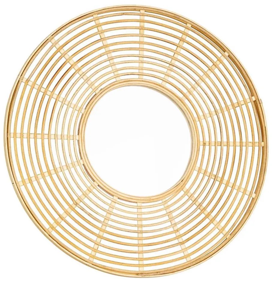 Eglo 425029 - Nástěnné zrcadlo MITSUKE pr. 55 cm bambus 425029
