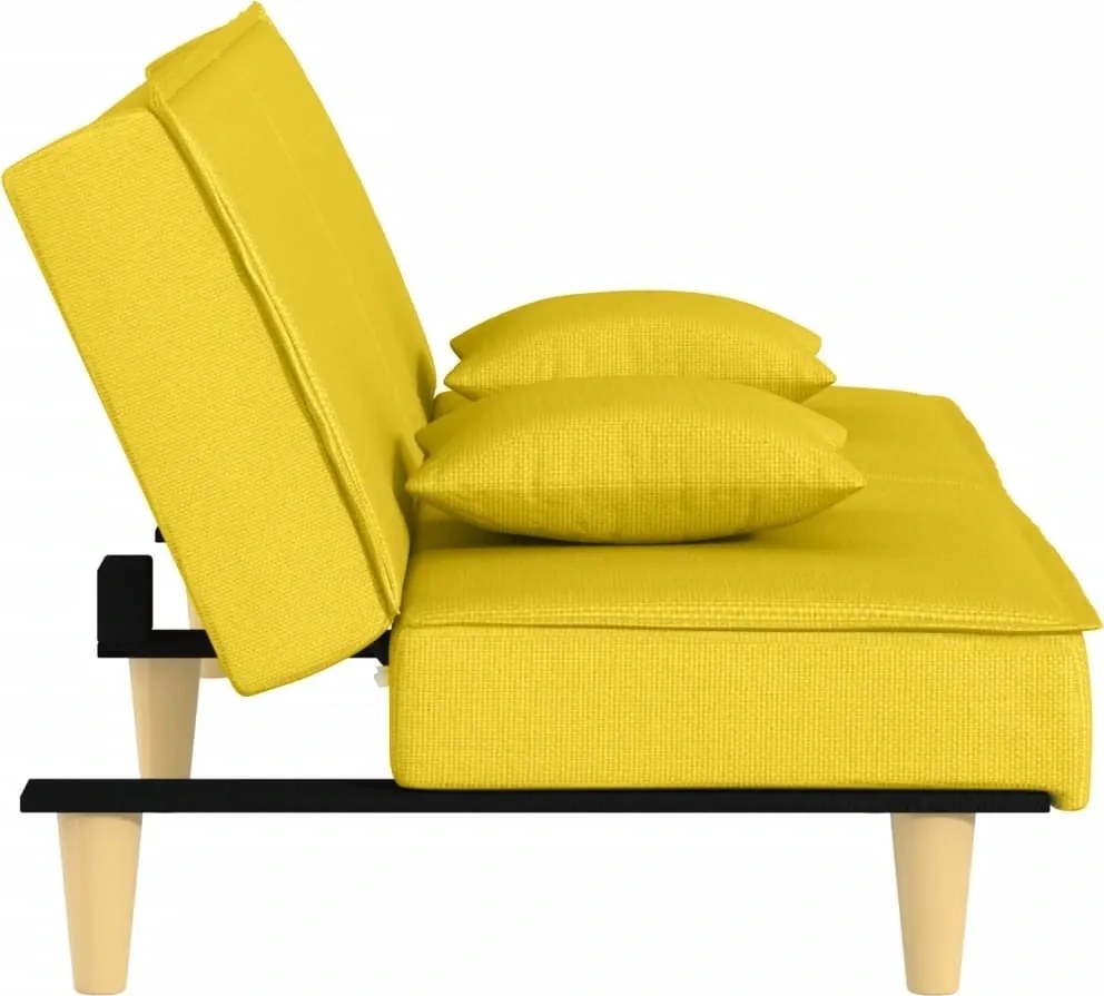 vidaXL Rozkládací pohovka textil [351904] Barva: světle šedá