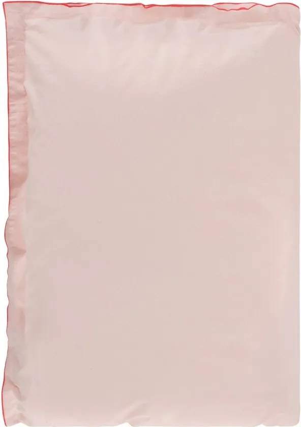 Červené/světle růžové povlečení na dvoulůžko/prodloužené z bavlněného perkálu 200x220 cm Pivot – Jotex