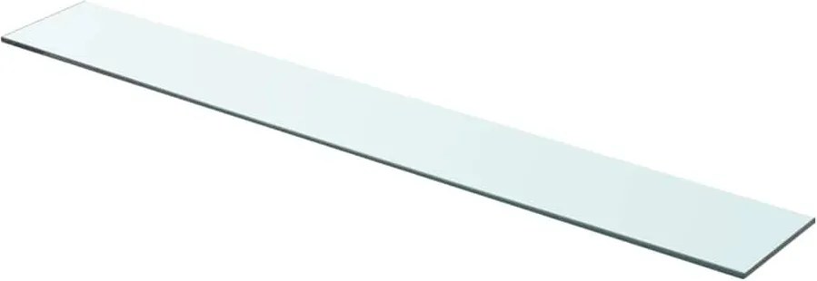 Policové desky 2 ks sklo čiré 90 x 12 cm 3051577