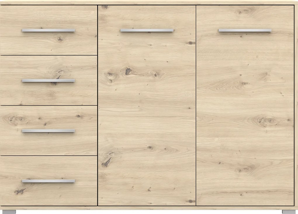 IDZ Komoda FRIDA 2D4S 01, 135 cm Dub Artisan