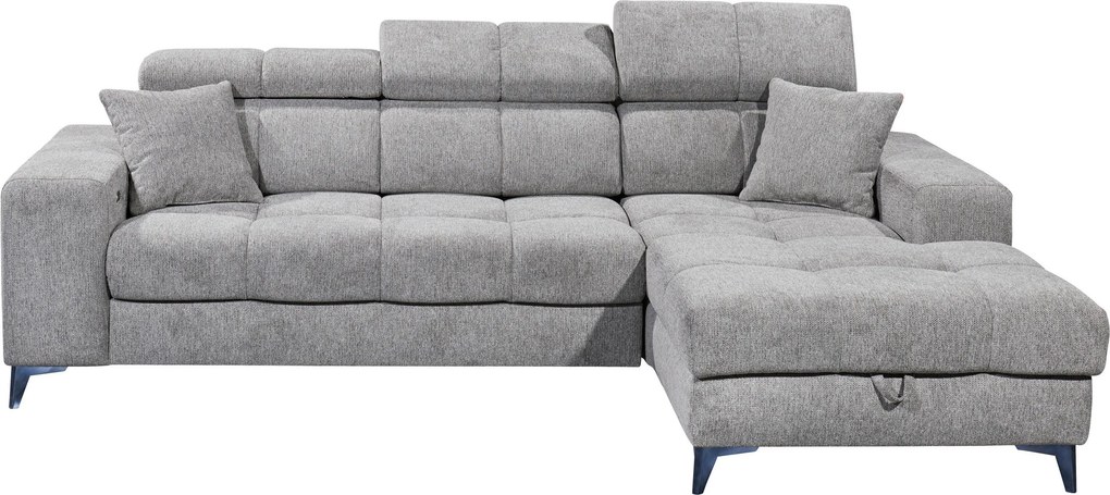 XXXLutz ROHOVÁ SEDAČKA, textil, šedohnědá MID.YOU - Sedací soupravy - 002220047401