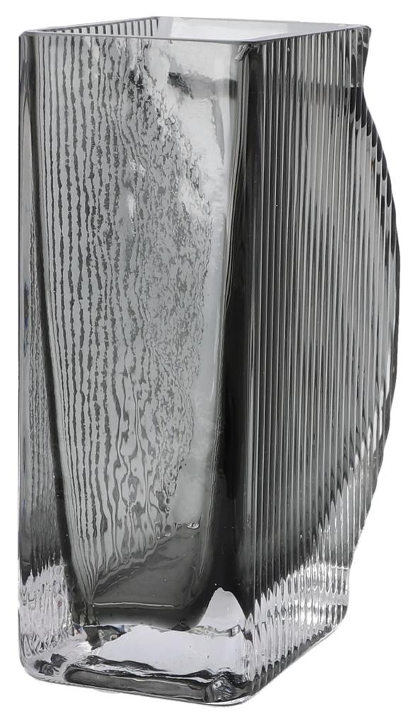 Goebel Designová váza White Hibiscus, šedá, sklo