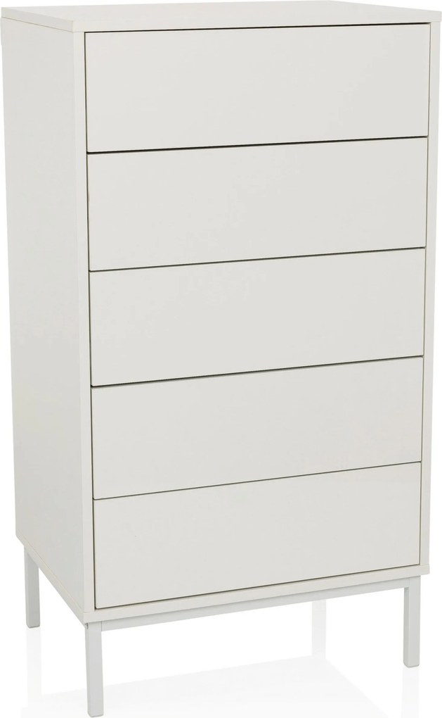 XXXLutz KOMODA, bílá, 55/100/40 cm MID.YOU - Široké komody - 001918081401