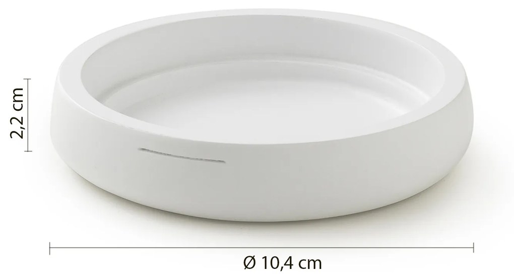 Gedy Gedy, KIRA mýdlenka na postavení, bílá mat, KI1102