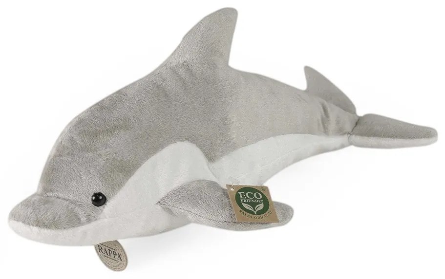 Rappa Plyšový delfín 38 cm ECO-FRIENDLY