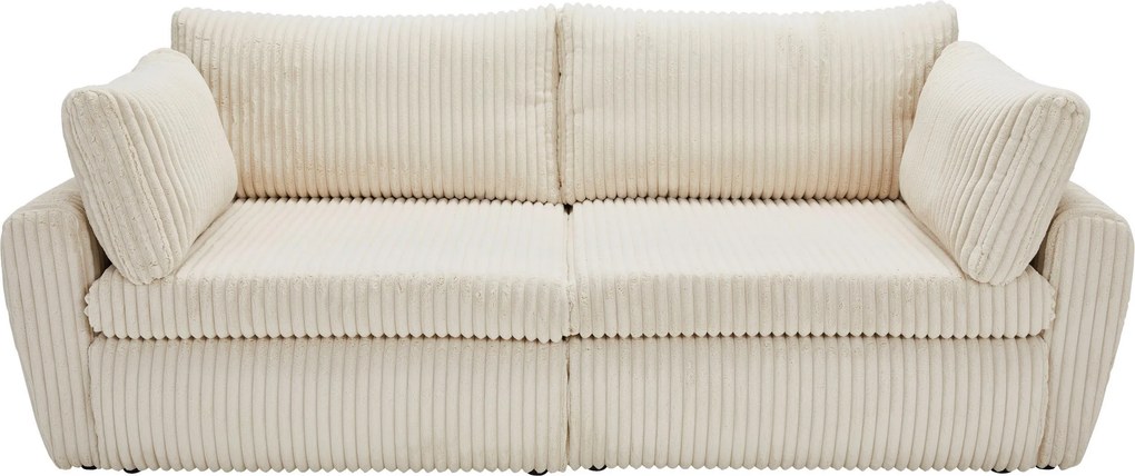 XXXLutz ROZKLÁDACÍ POHOVKA, textil, krémová Carryhome - Rozkládací sedačky - 000553013801