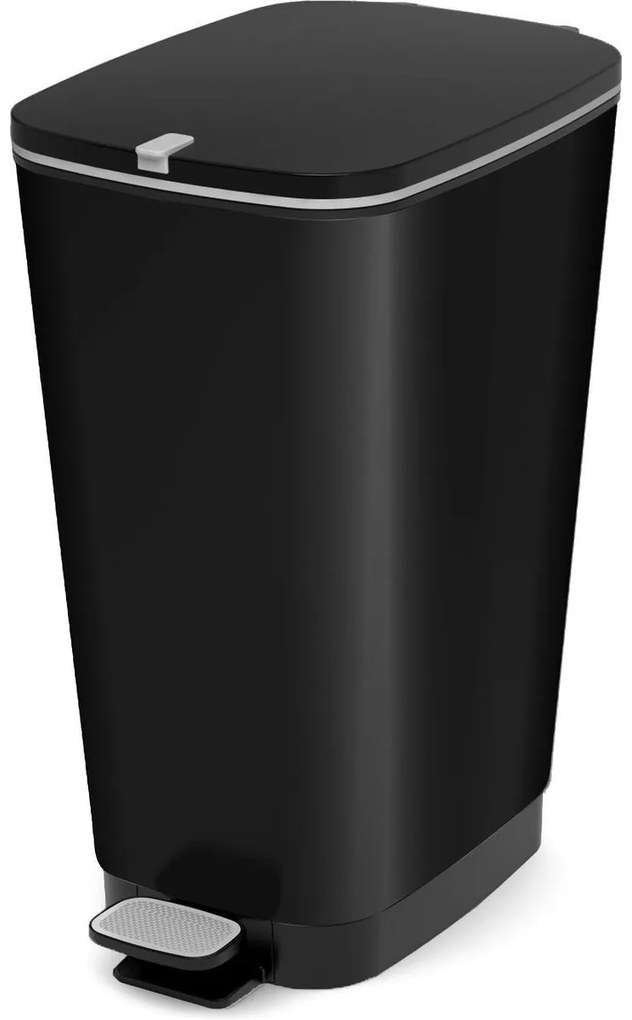 KIS Koš na odpad Chic Bin L - Black Matt, 50L