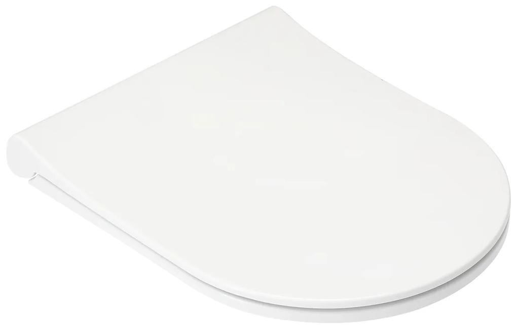 Cerano Taco, WC sedátko se zpomalovacím mechanismem, bílá matná, CER-CER-403389