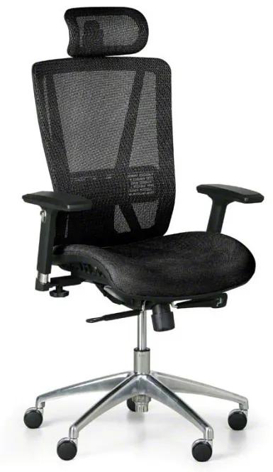 Kancelářská židle LESTER MF, černá