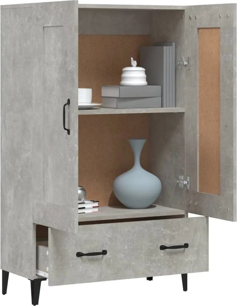 vidaXL Highboard 70 x 31 x 115 cm kompozitní dřevo [812577] Barva: hnědý dub