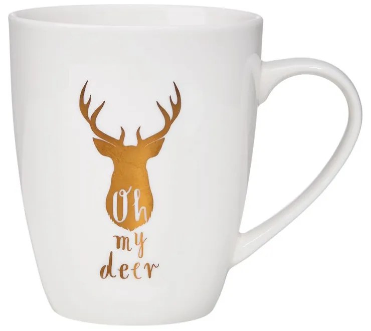 Butlers WHITE XMAS Hrnek "Oh my deer" 350 ml